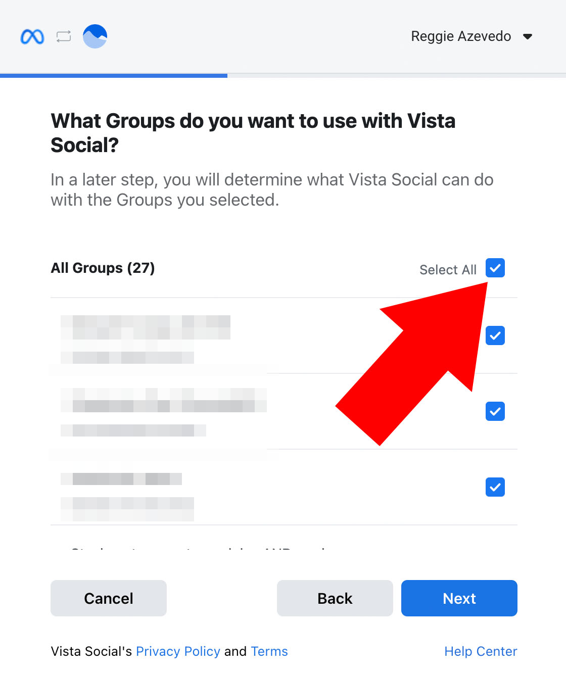 My Facebook Page is missing from the list of available profiles to ...