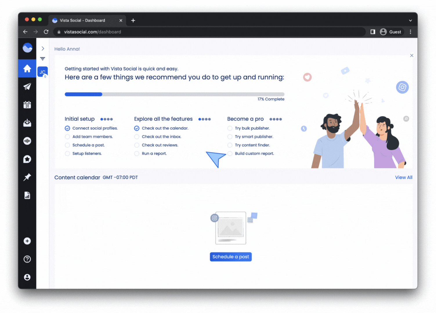 Getting started with Vista Social – Vista Social
