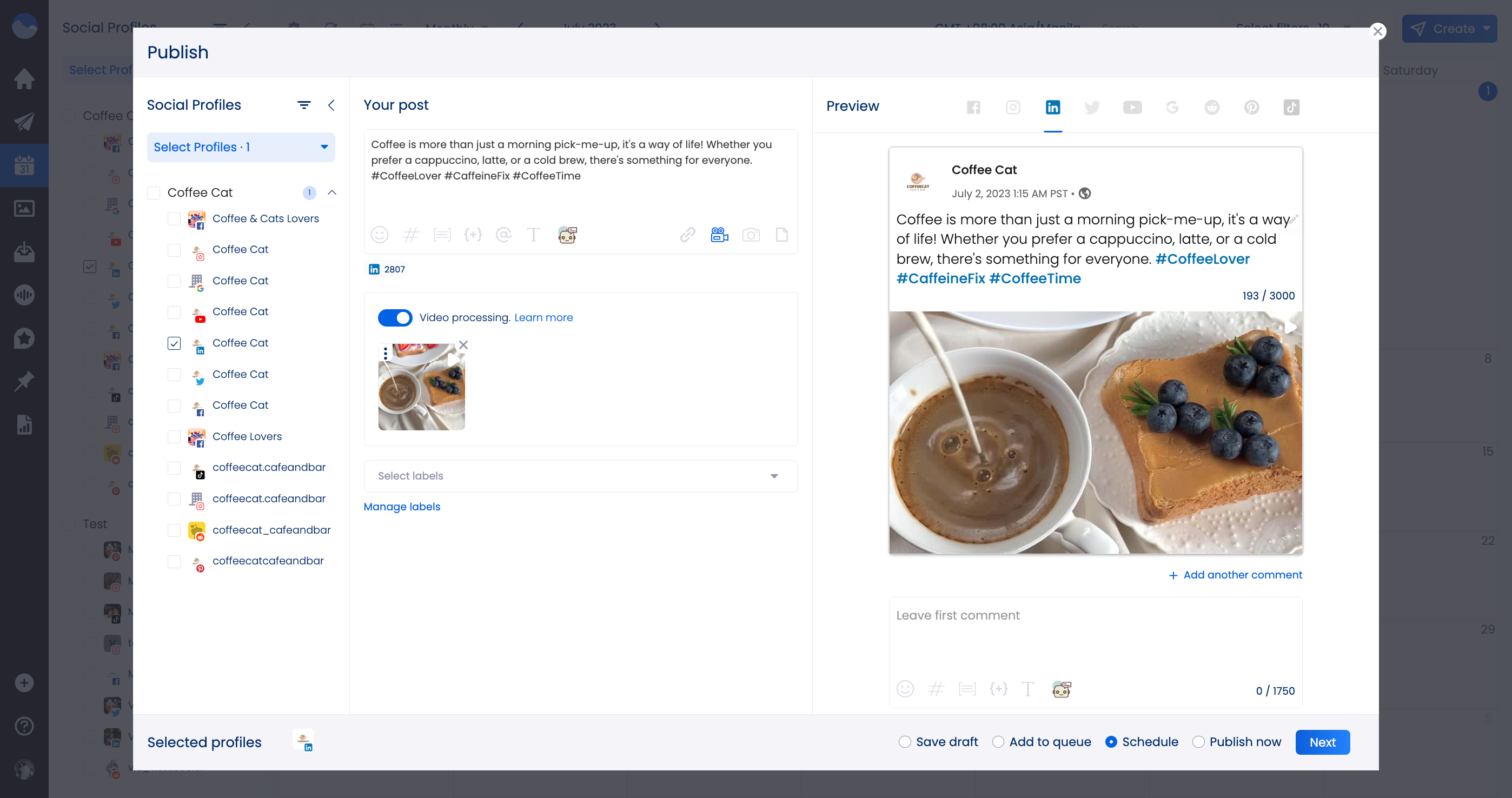 How to add Video Titles for LinkedIn Posts – Vista Social