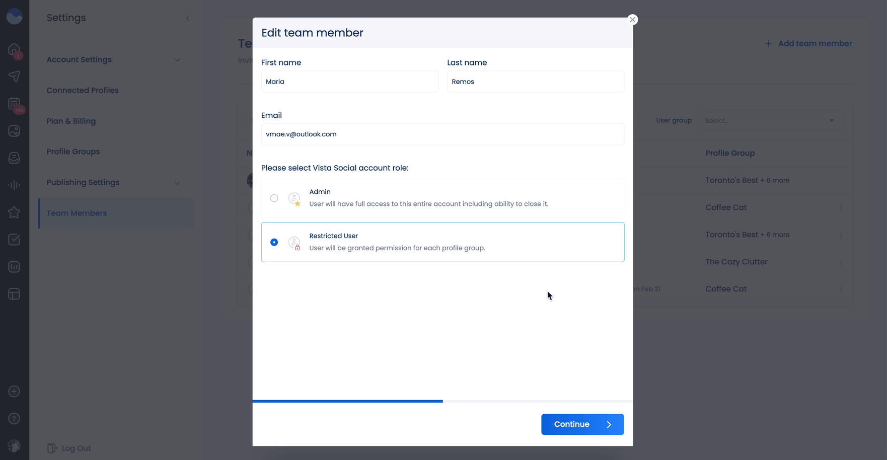 How to create and manage user groups within your team – Vista Social