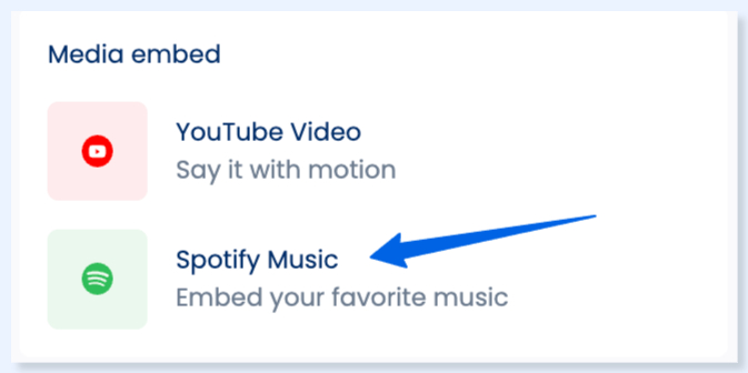 How to embed Spotify on your Vista Page – Vista Social