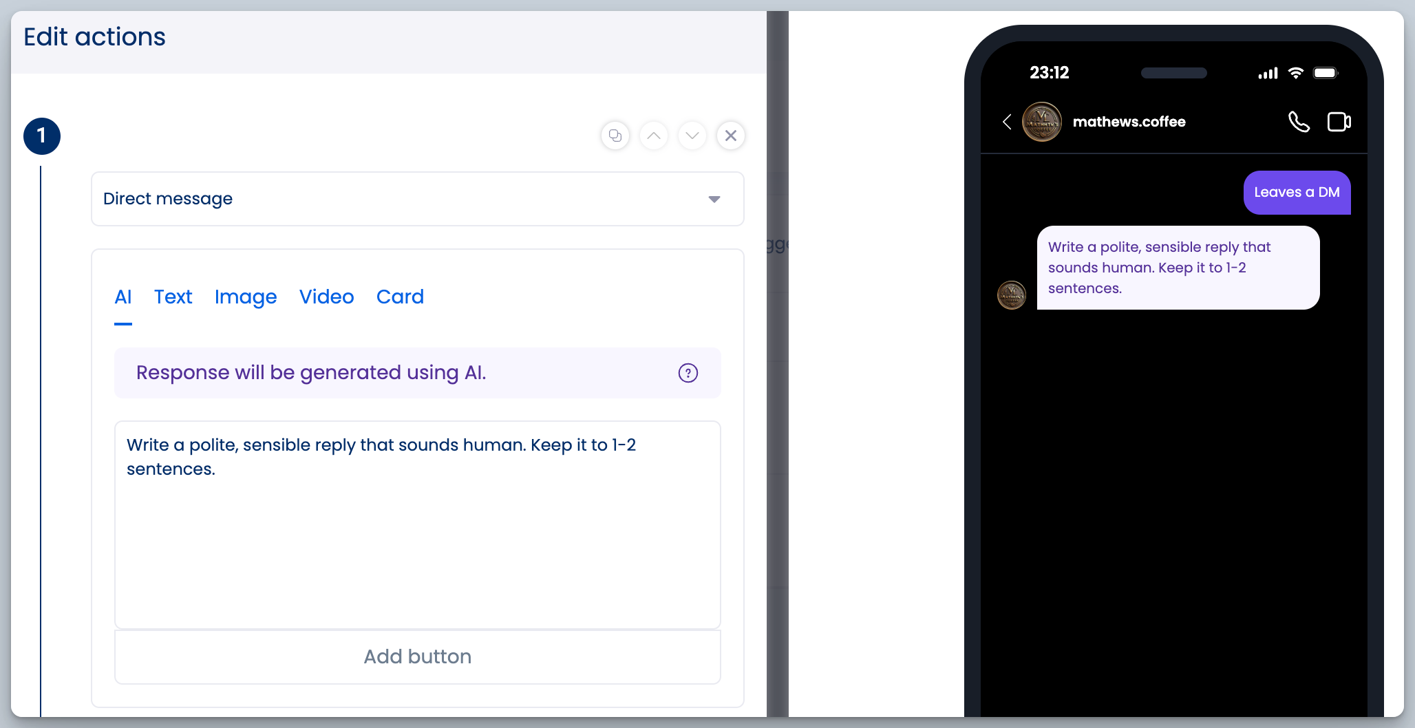 Getting Started with DM & Review Automations – Vista Social