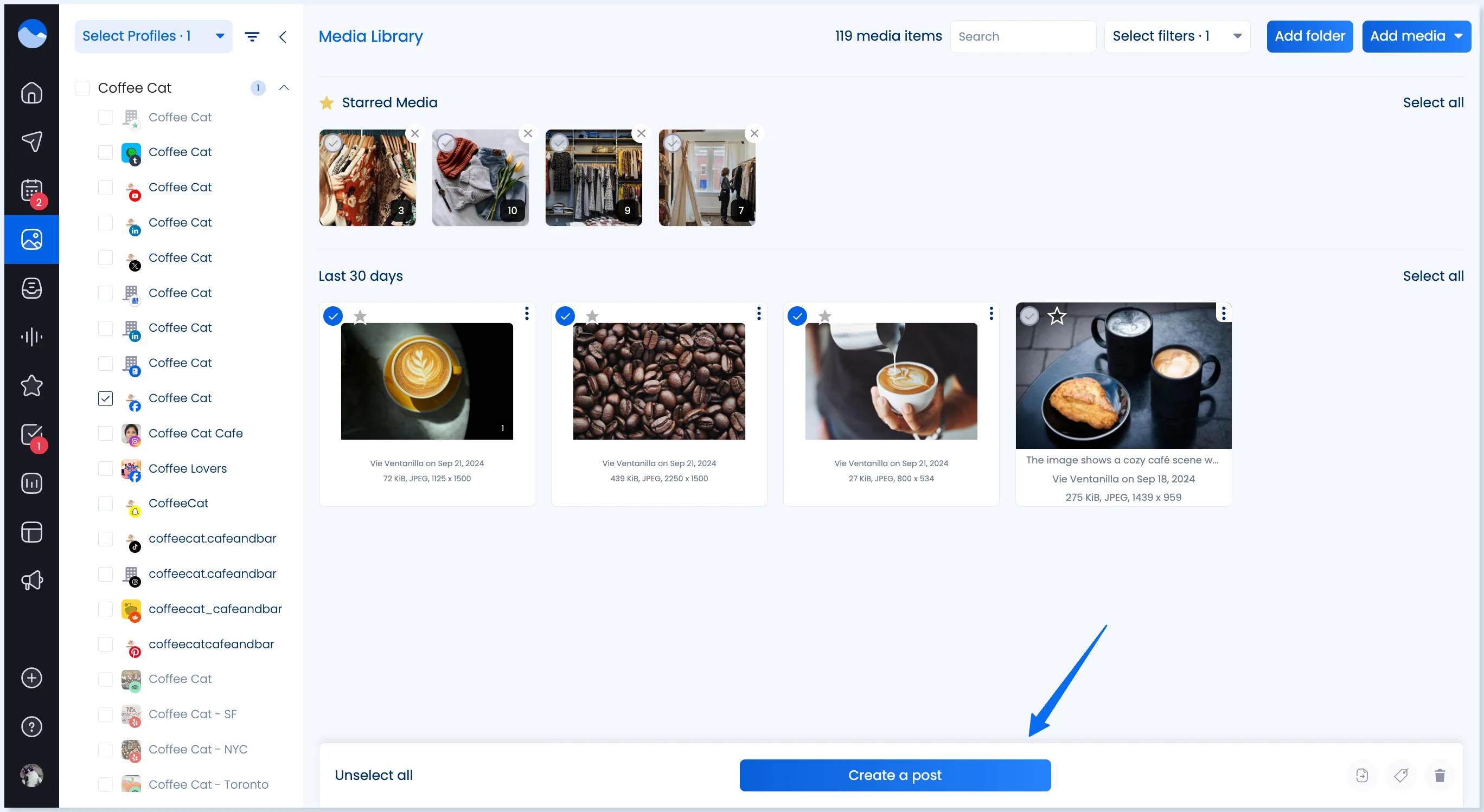 Programar publicaciones de carrusel en Facebook – Español